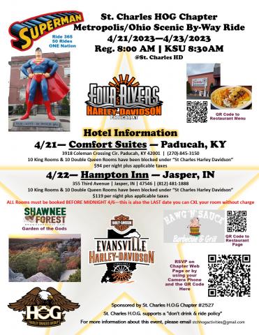 Metropolis / Ohio Scenic Byway - 50 Rides ONE Nation | St. Charles ...